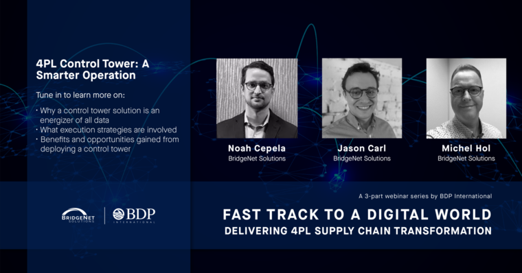 4PL Webinar Series: 4PL Control Tower, A Smarter Operation